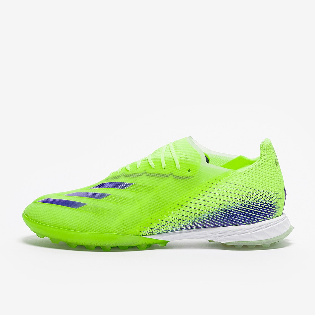 adidas X Ghosted .1 TF - Signal Green/Energy Ink/Semi Solar Slime ...