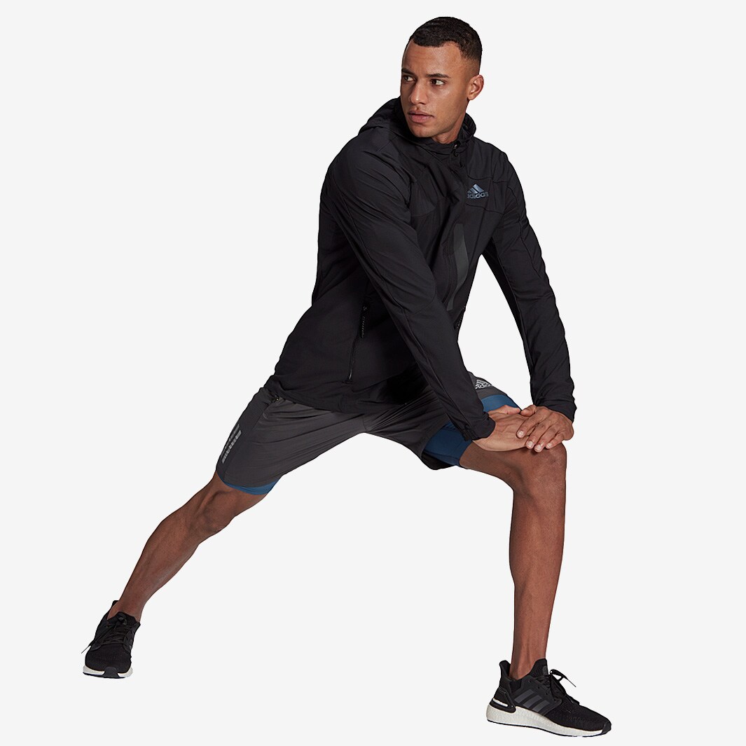 adidas Marathon Translucent Jacket - Black - Mens Clothing
