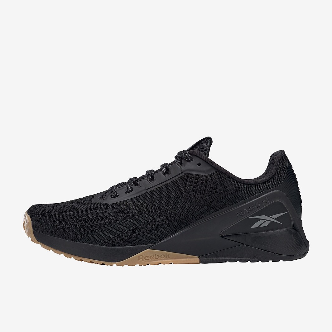 Reebok Reebok Nano X1 - Black/Night Black/Reebok Rubber Gum-01 - Mens ...