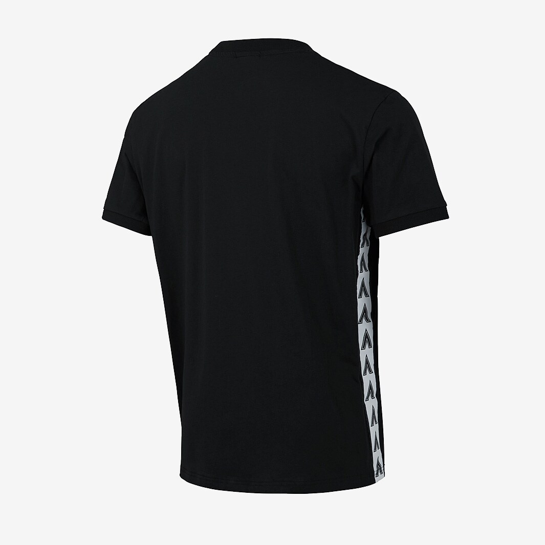 Mitre Retro Tee - Black - Tops - Mens Clothing | Pro:Direct Soccer