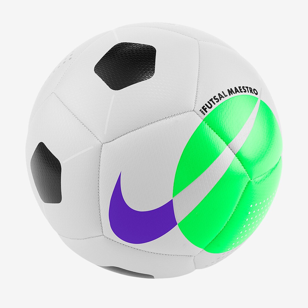 Nike Futsal Maestro - Blanc/Vert/Indigo - Blanc/Vert/Indigo - Ballon ...