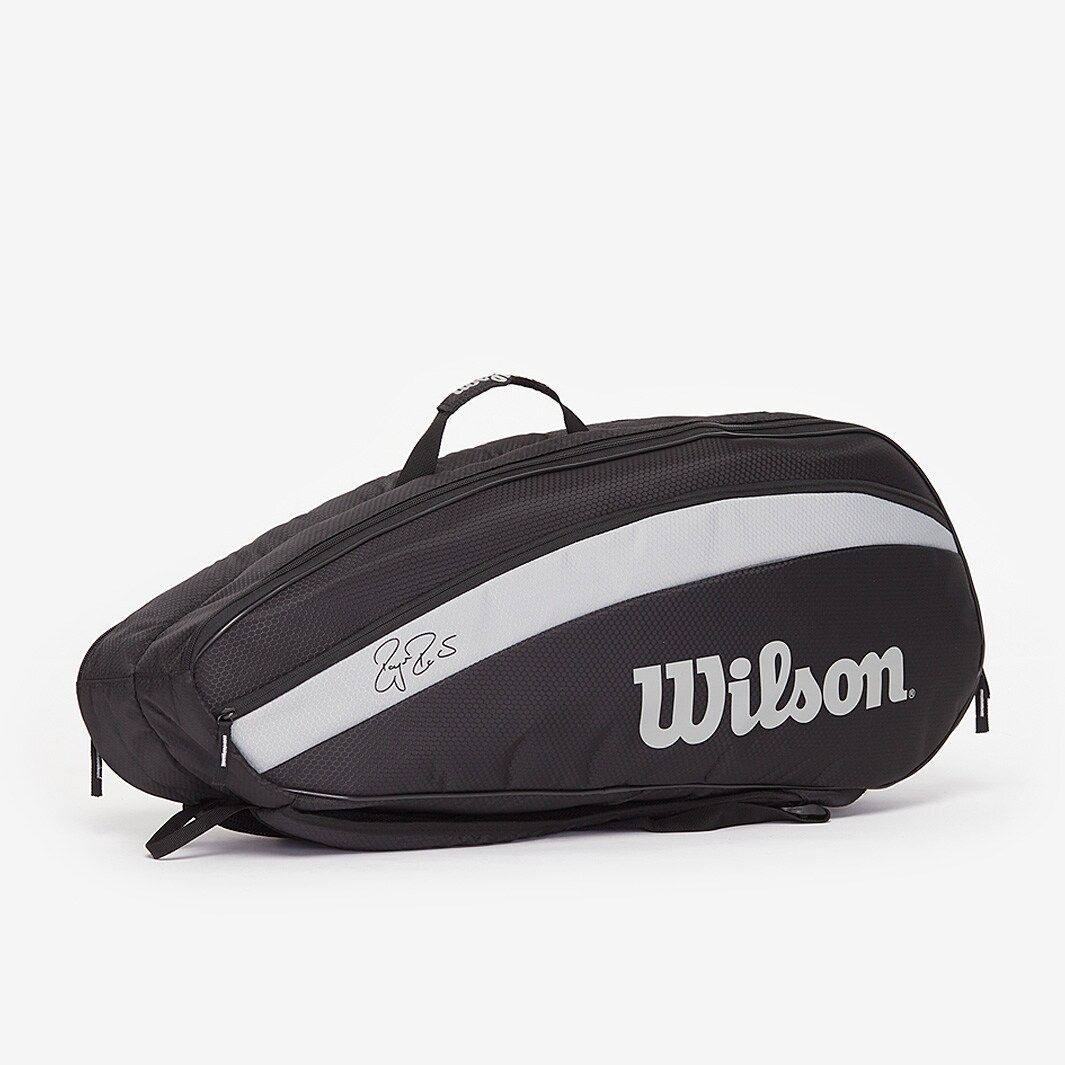 Wilson RF Team 6 Racket Bag - Black - Bags & Luggage