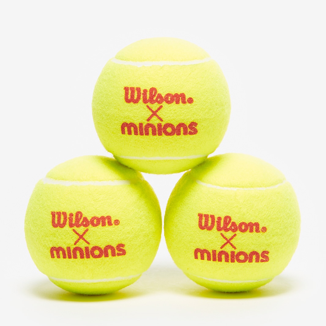 Wilson Minions Stage 3 Tennis Balls - Black/Bright Blue - Tennis Balls