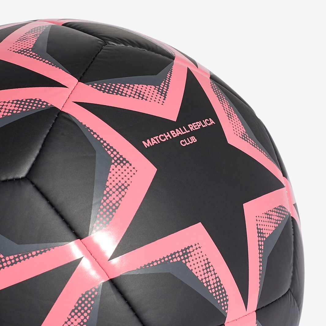 adidas Finale 20 Real Madrid Club Ball - Black/Signal Pink/Grey Six ...
