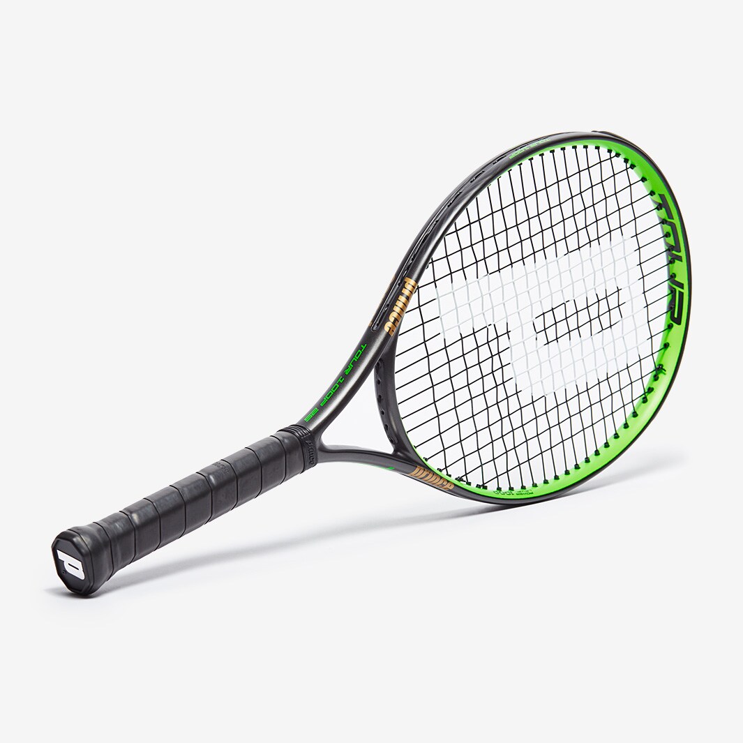 Prince Tour 100P 25 - Black/Green - Boys Rackets