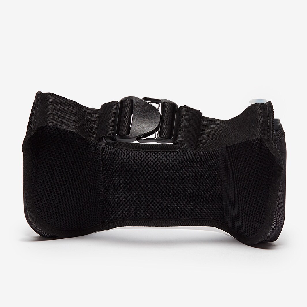 Nike Double Pocket Flask Belt 3.0 20oz - Black/Black/Silver - Accessories