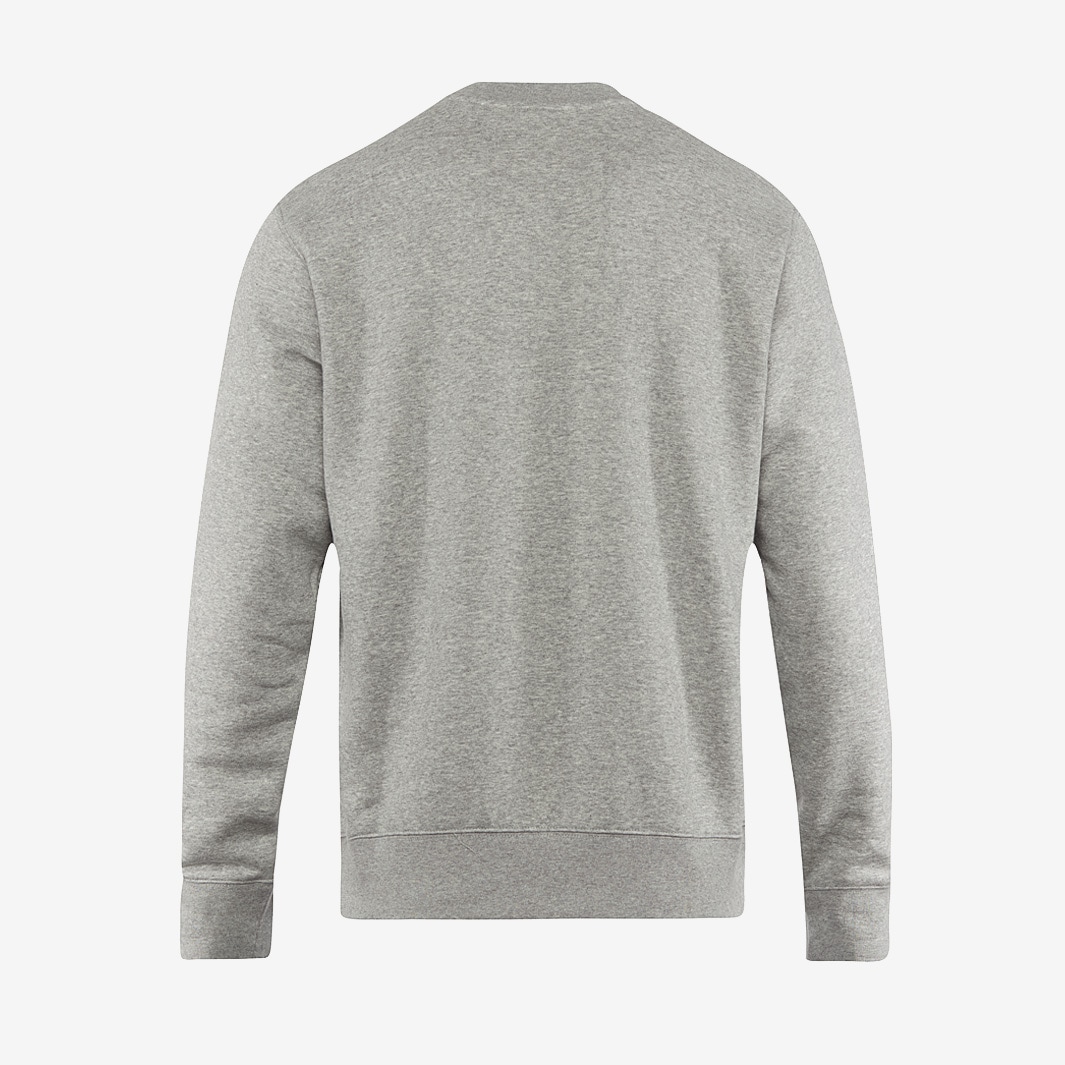 Nike Park 20 Fleeced Crew Top - Dark Grey Heather/Black - Mens Football ...