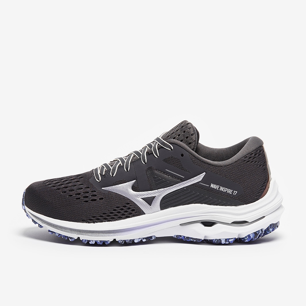 Mizuno Womens Wave Inspire 17 - Blackened Pearl / 10077C / Violet Glow ...