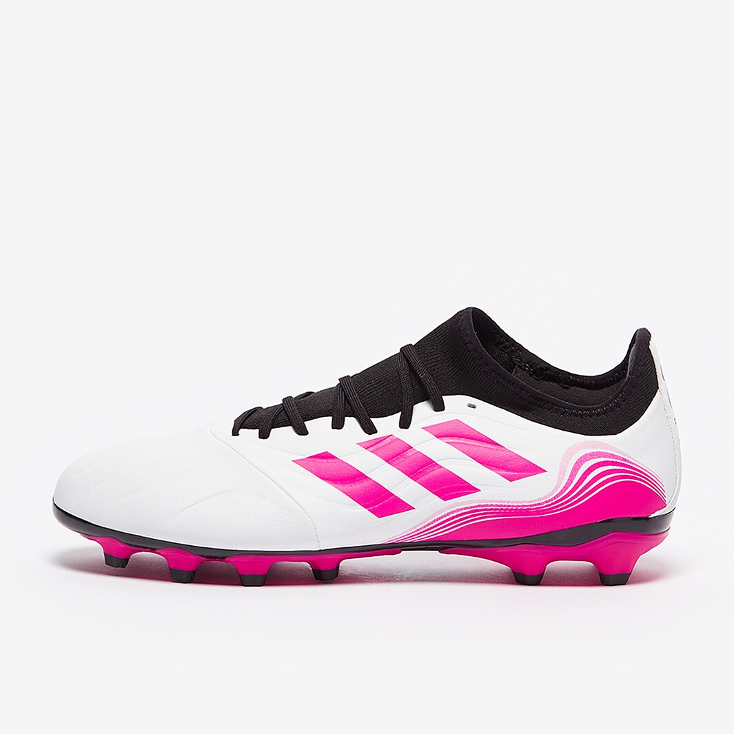 adidas Copa Sense.3 MG - White/Core Black/Shock Pink - Mens Boots