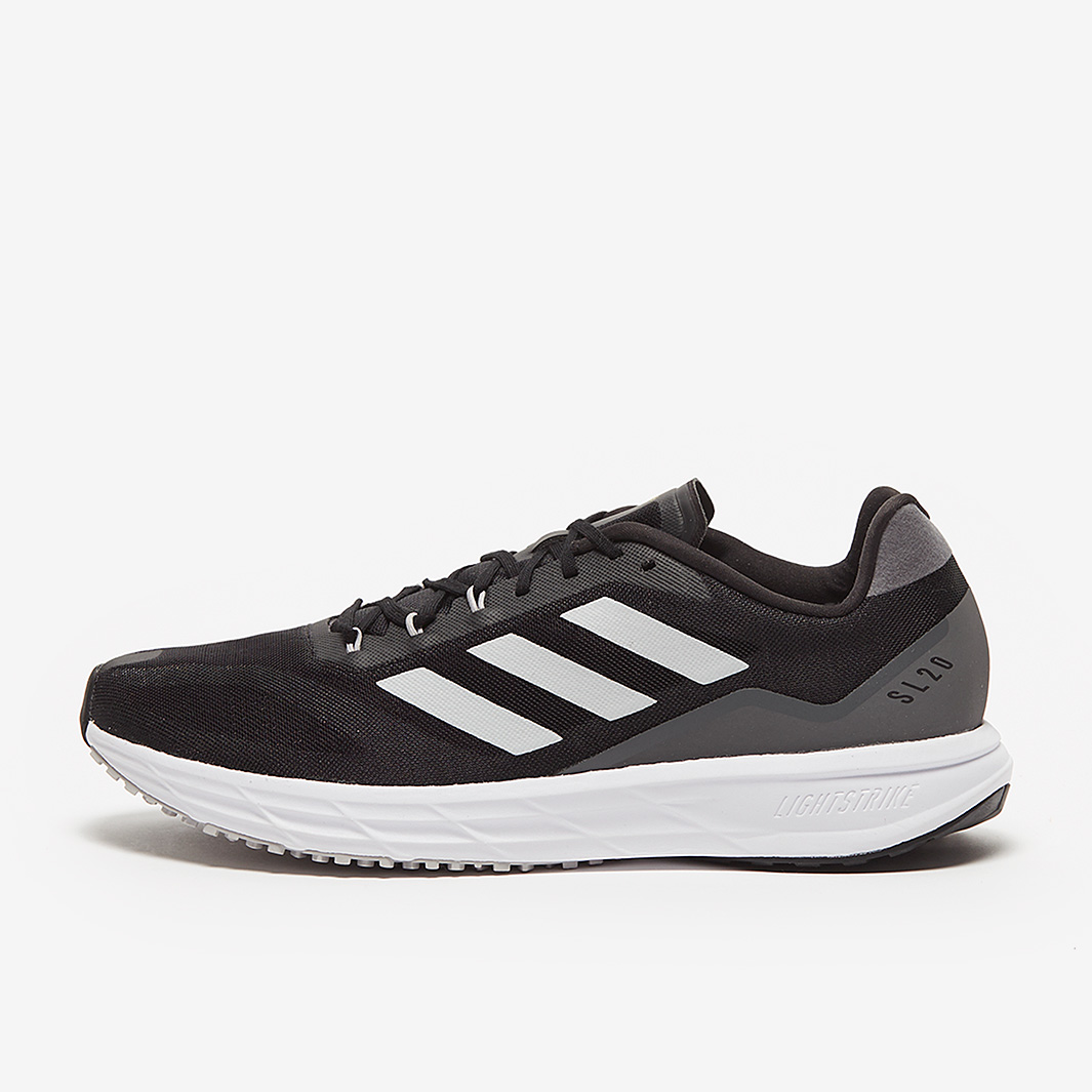 adidas SL20 2 - Core Black/Ftwr White/Grey Five - Mens Shoes