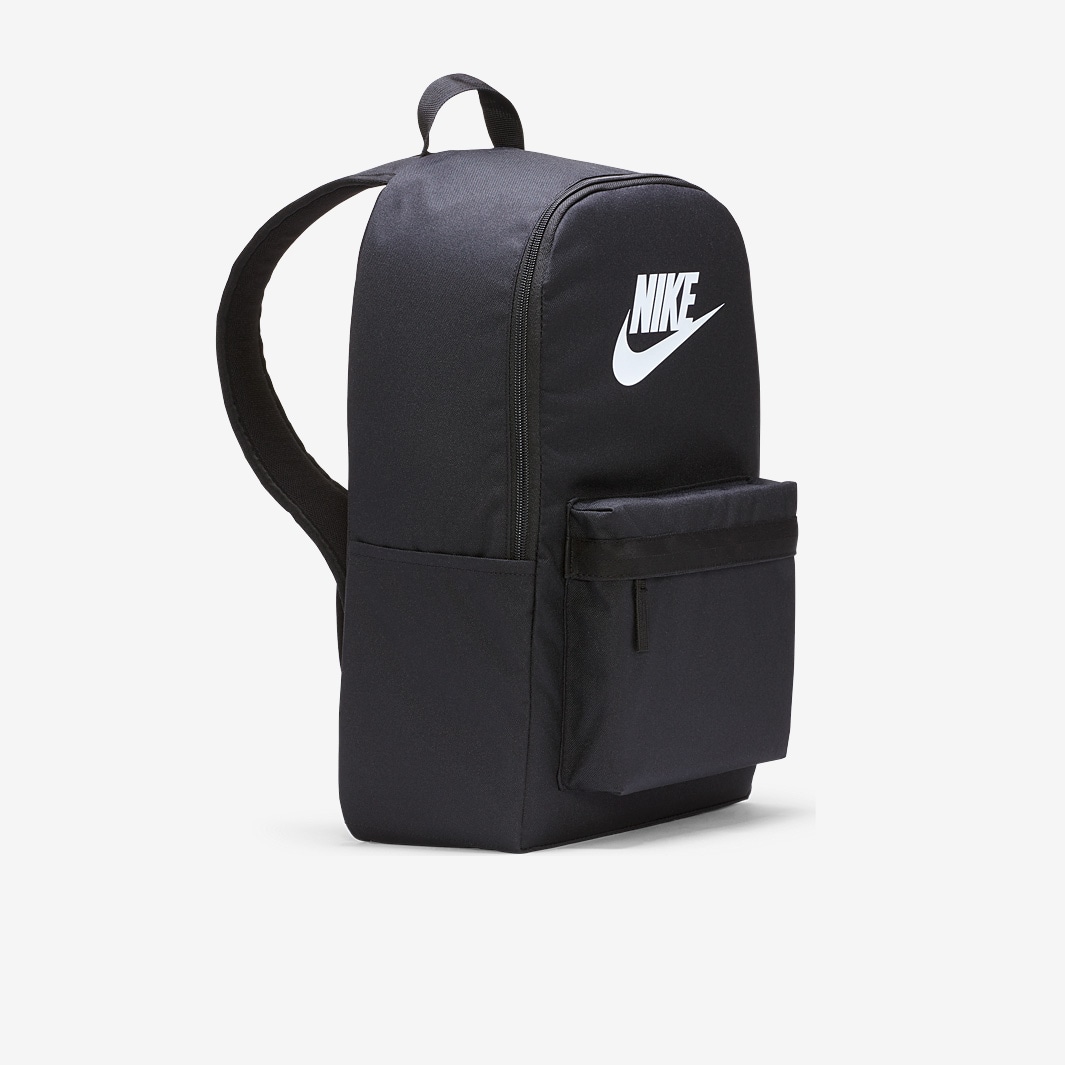 Nike Sportswear Heritage Backpack - Black/Black/White - Bags - Bags ...