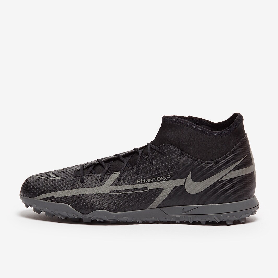 Nike Phantom GT II Club TF - Negro/Gris hierro Metallic/Bomber Gris ...