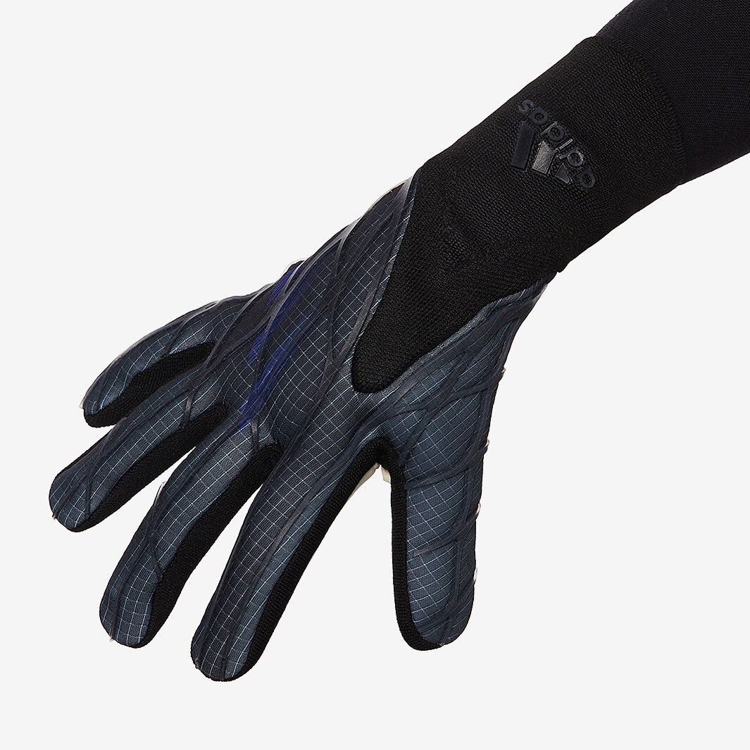 adidas X Pro - Black/Grey Six/Sonic Ink/Solar Red - Mens GK Gloves
