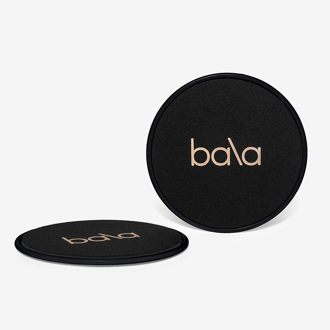 Bala 7" Exercise Sliders - Charcoal - Accessories