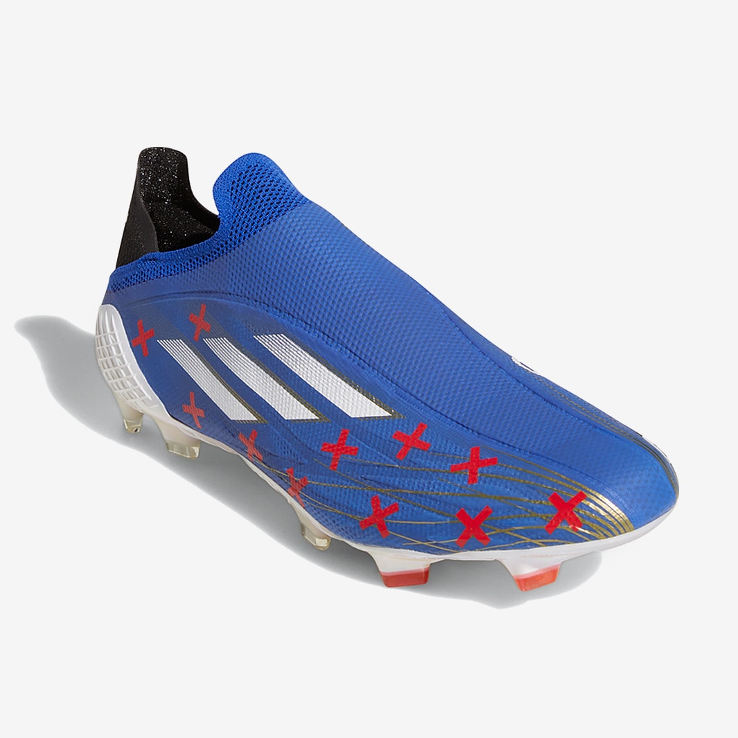 adidas X Speedflow+ FG 11/11 - Bold Blue/White/Vivid Red - Mens Boots