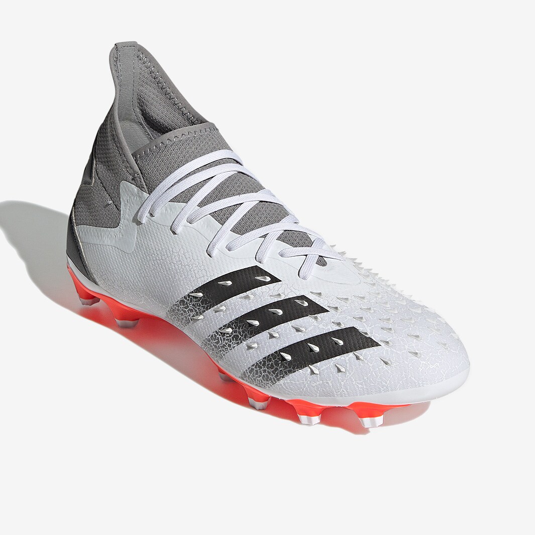 adidas Predator Freak .2 MG - Blanco/Hierro Metálico/Rojo Solar ...
