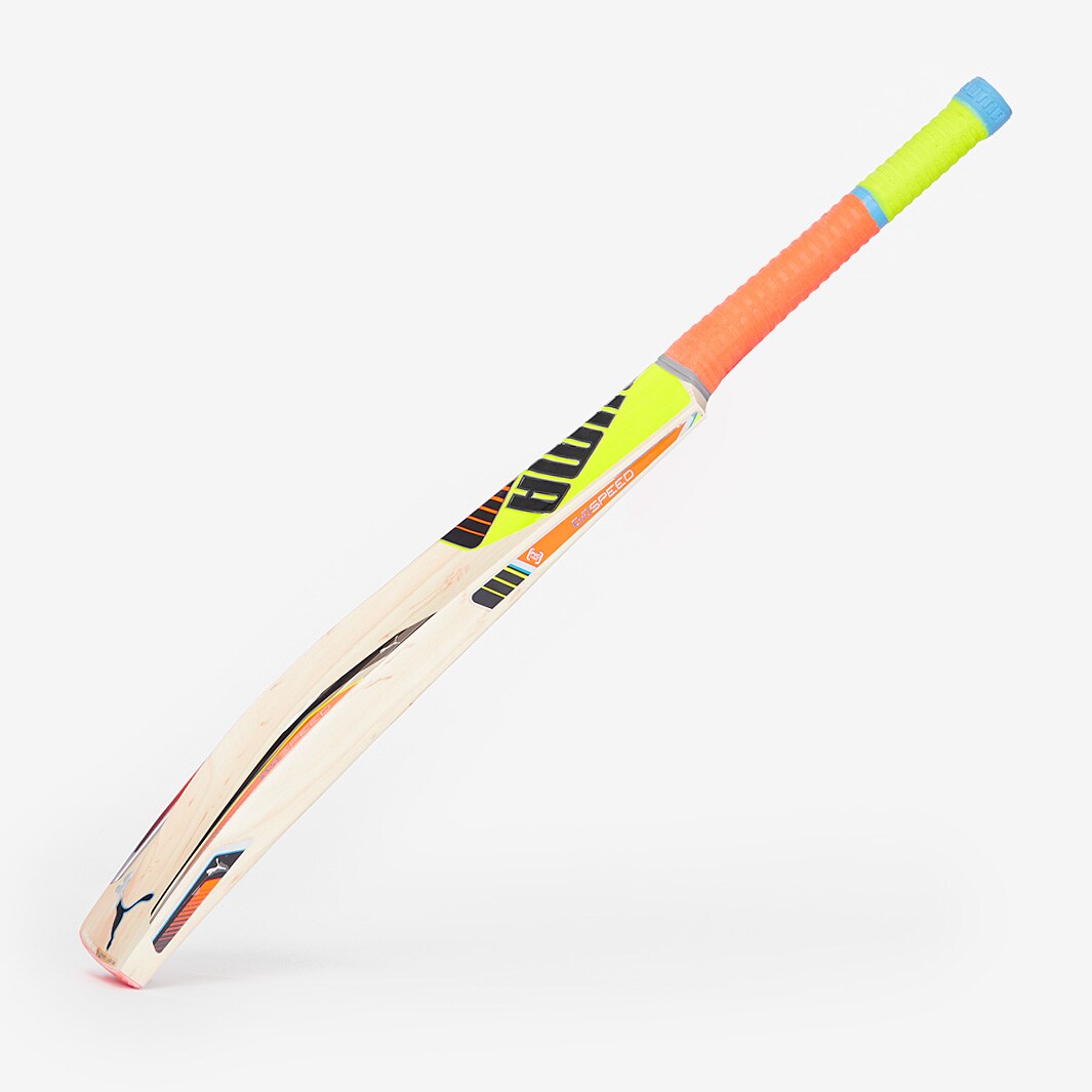 Puma evoSPEED 6 Cricket Bat - Orange/ Yellow/Pink - Cricket Bats