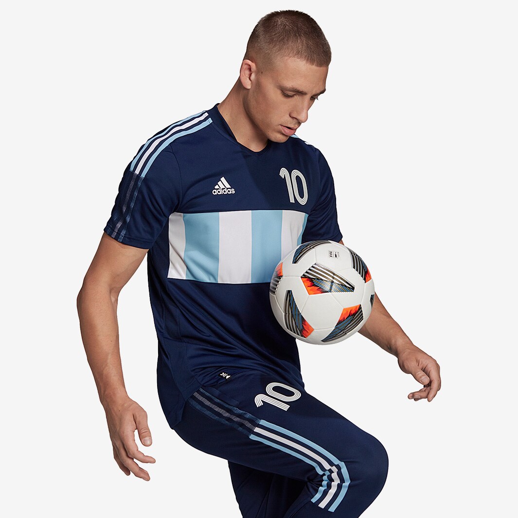 adidas Messi Shirt - Night Indigo - Mens Replica