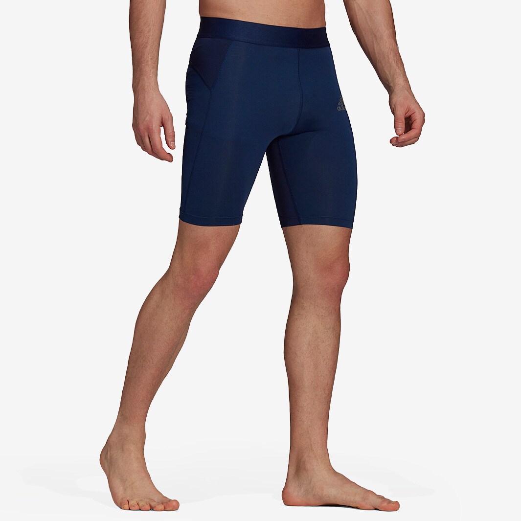 Tights Corti adidas Techfit - Team Blu Navy - Intimo Tecnico Uomo | Pro ...