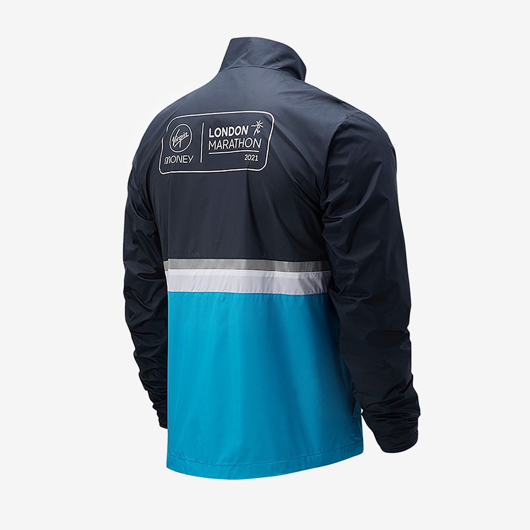 New Balance London Marathon Jacket - Virtual Sky - Mens Clothing | Pro ...
