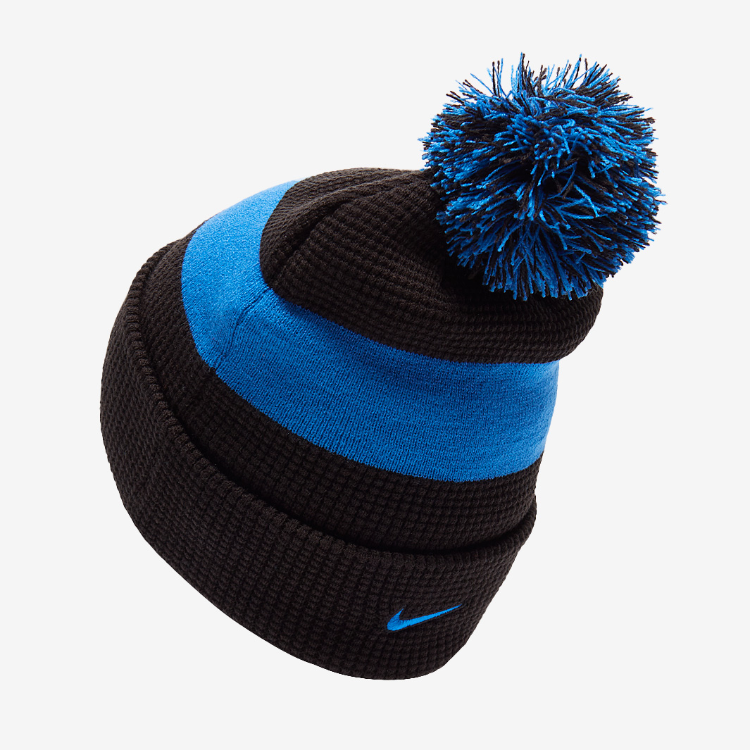 Nike Inter Milan 21/22 Pom Pom Beanie - Black/Blue Spark/Blue Spark ...
