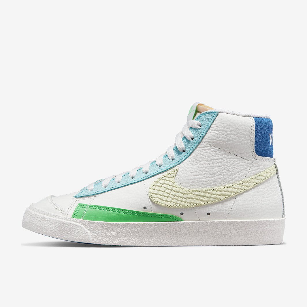 Nike Sportswear Femme Blazer Mid '77 - Voile/Citron Vert/Copa/Royal ...