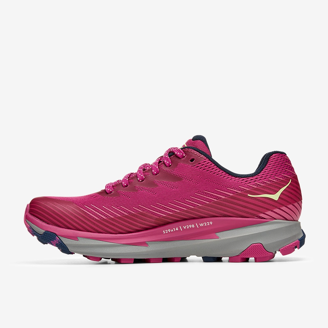 Hoka Womens Torrent 2 - Festival Fuchsia/Ibis Rose - Womens Shoes
