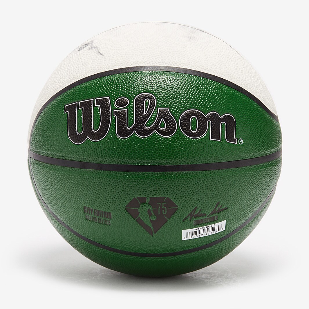 Wilson NBA City Edition Collector Boston Celtics - Size 7 - Green ...