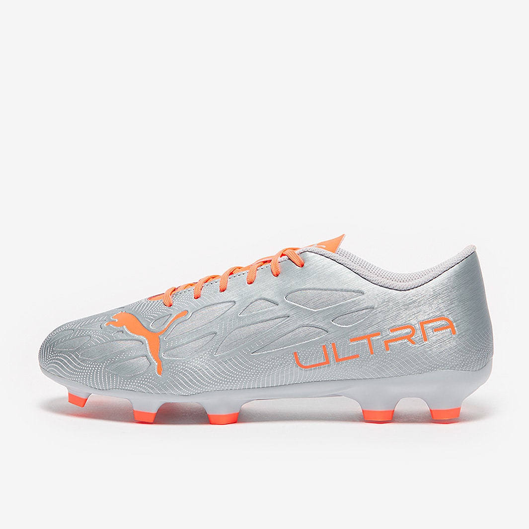 Puma Ultra 4.4 FG/AG - Diamond Silver/Neon Citrus - Mens Boots | Pro ...