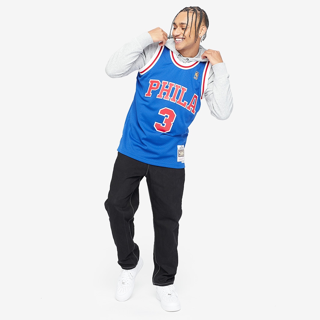 Mitchell & Ness NBA Allen Iverson Philadelphia 76ers 96-97 Swingman ...