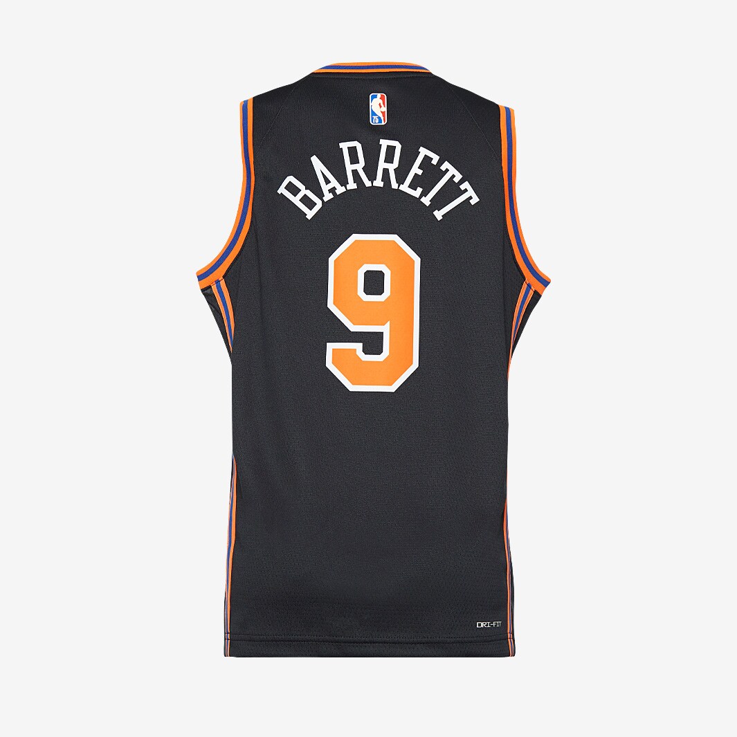 Nike Boys NBA New York Knicks RJ Barrett Mixtape Swingman Jersey ...