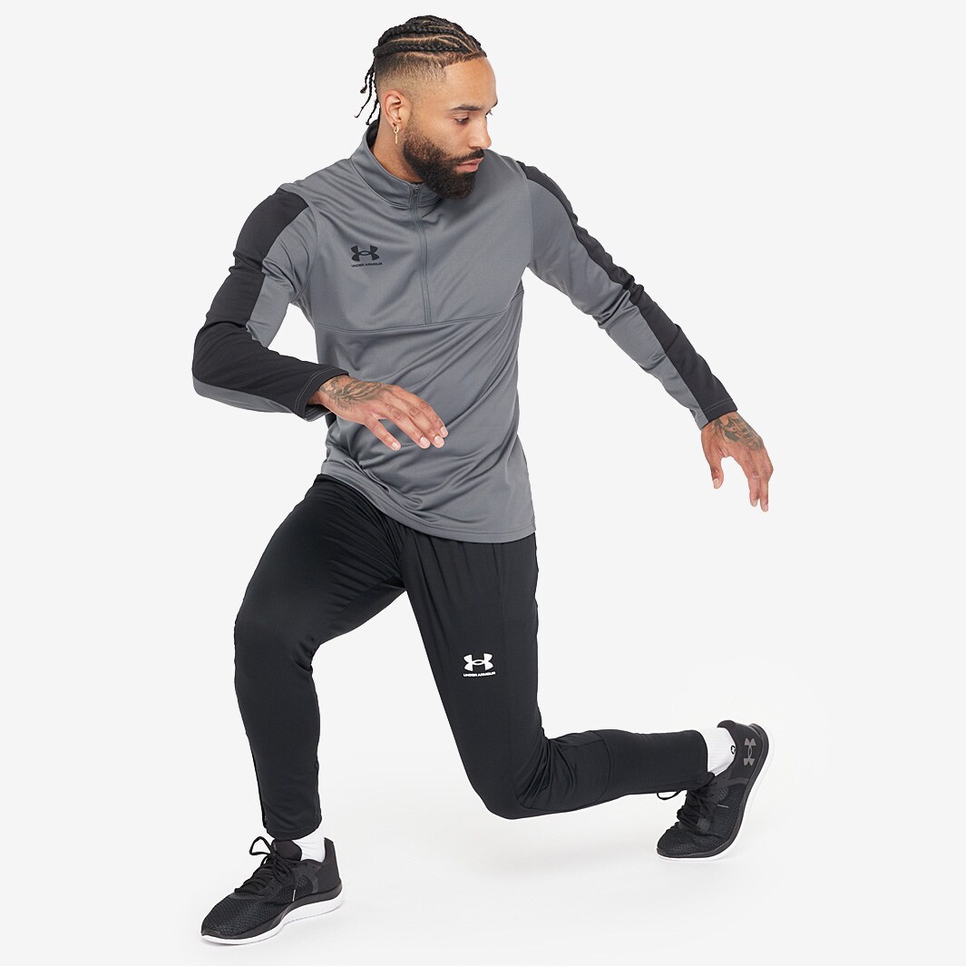 Under Armour Challenger Midlayer - Pitch Gray/Black - Mens Clothing