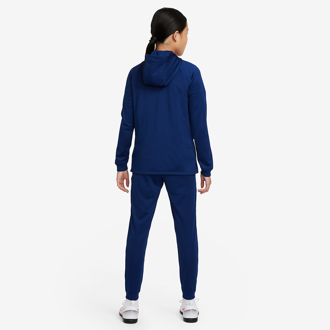 Nike FC Barcelona 21/22 Kids Strike Tracksuit - Blue Void/Blue Void ...