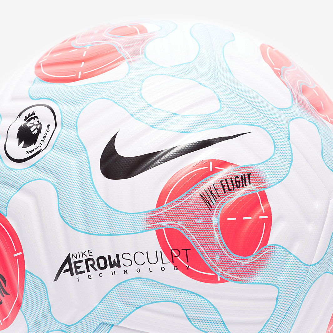 Nike Premier League Flight Third - White/Baltic Blue/Laser Crimson ...