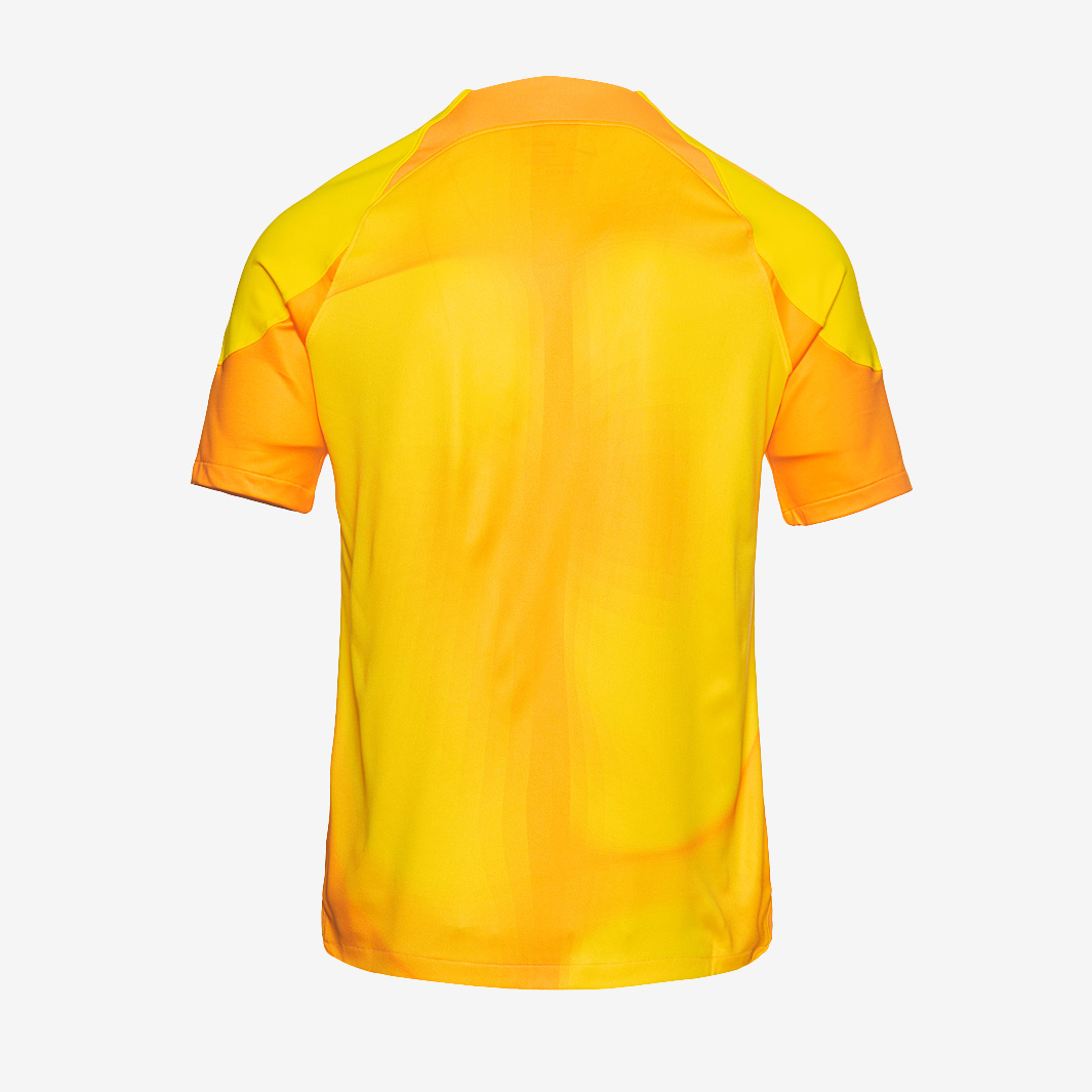 Nike Dri-Fit Adv Gardien IV SS GK Shirt - Tour Yellow/University Gold ...