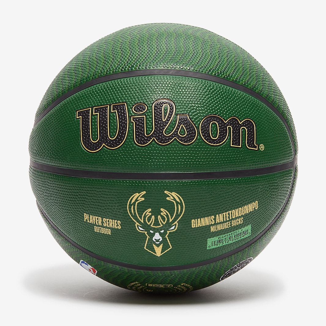 Wilson NBA Player Icon Outdoor Giannis Antetokounmpo - Size 7 ...