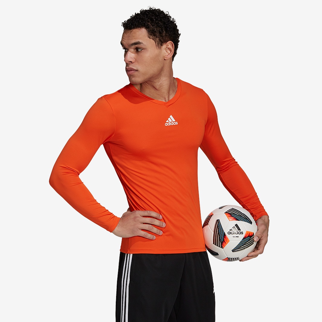 adidas Team Base Tee 21 - Team Orange - Mens Base Layer