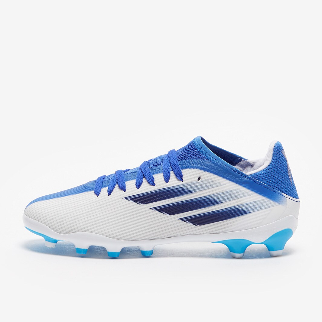 adidas Kinder X Speedflow.3 MG - Weiß/Legacy Indigo/Hi-Res Blau ...
