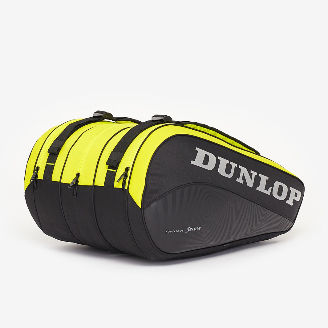 Dunlop SX Performance Thermo 12 Racket Bag - Black/Yellow - Bags ...