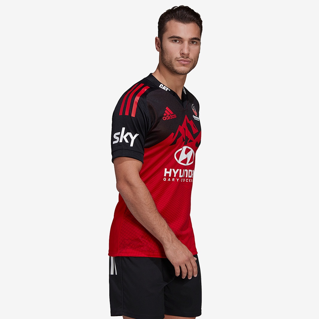 adidas Crusaders 2022 Home Replica Shirt - Scarlet/Black/White - Mens ...
