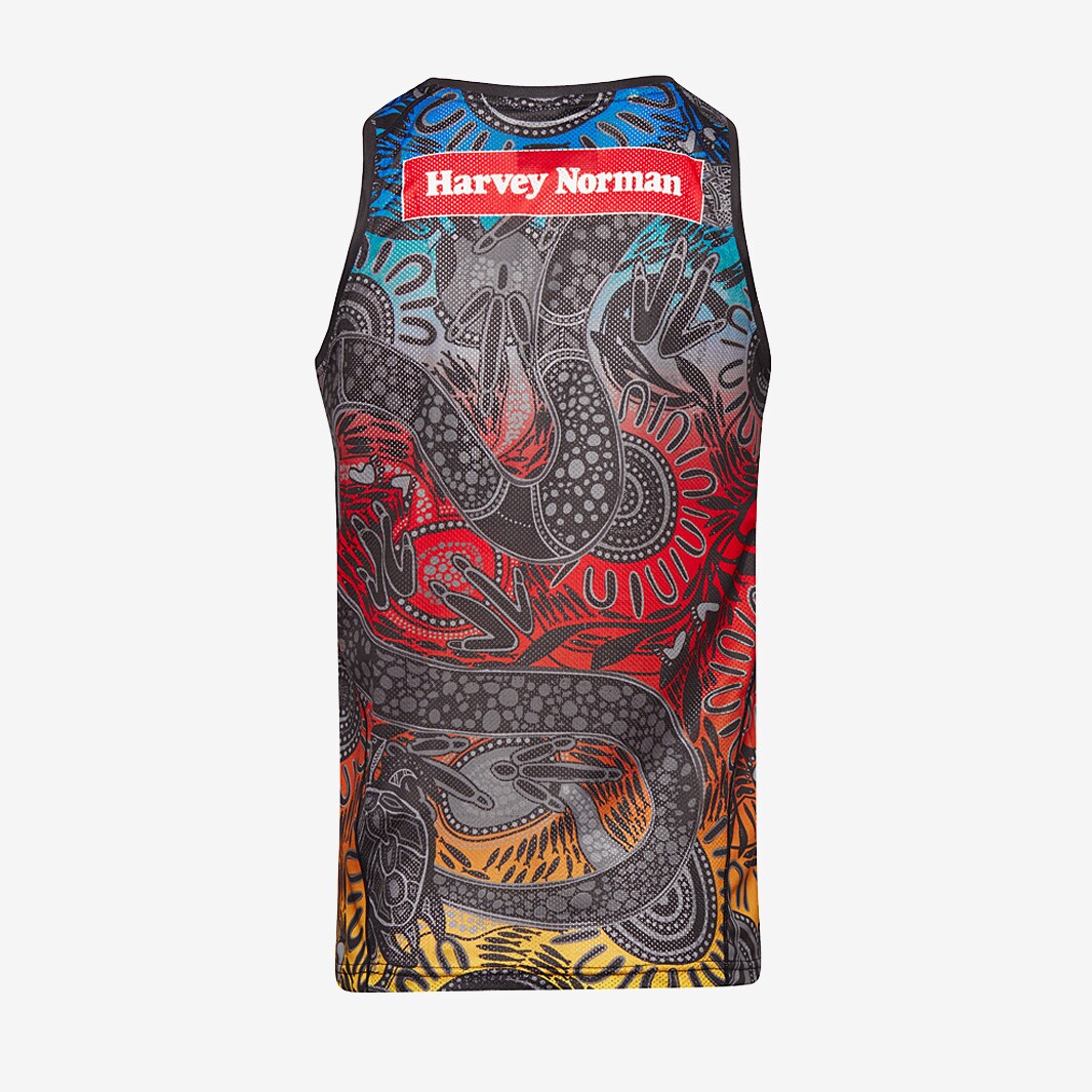 Classic Indigenous All Stars 2022 Training Singlet - Multi - Mens Replica