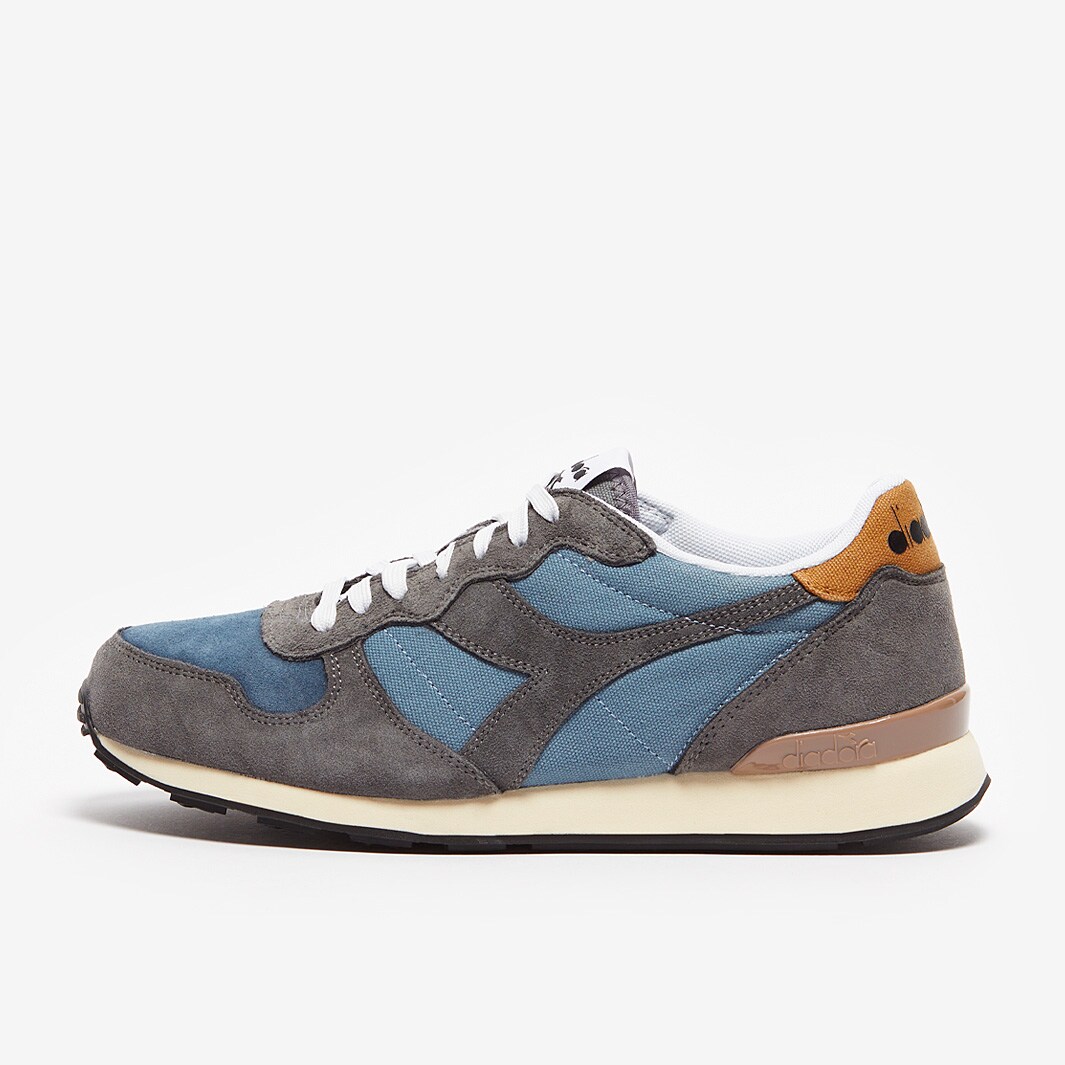 Diadora Camaro Suede - Blue Mirage/Pewter - Trainers - Mens Shoes