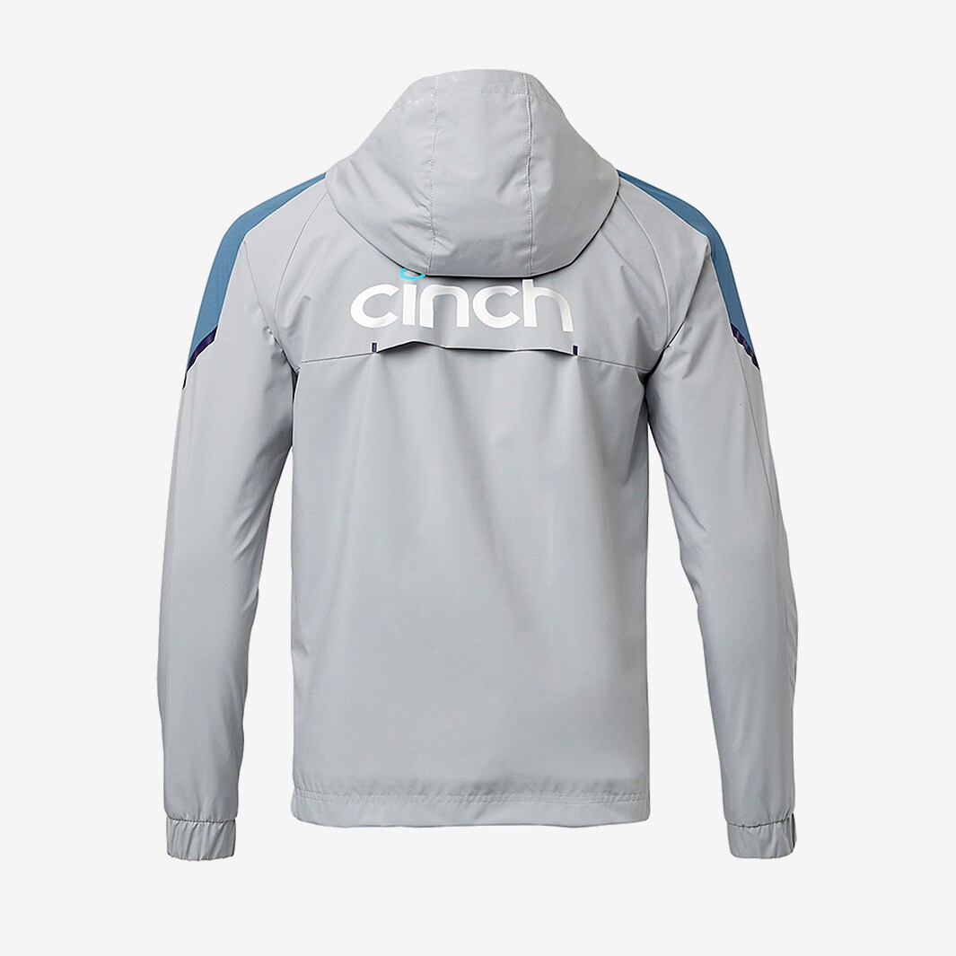 Castore ECB England Rain Jacket - Grey - Cricket Replica