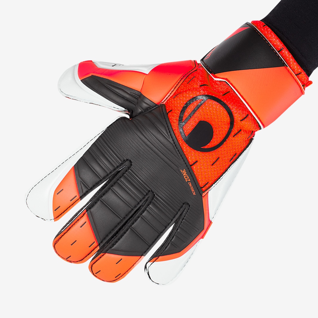 Uhlsport Enfant Starter Resist - Orange Fluo/Blanc/Noir - Gants de ...