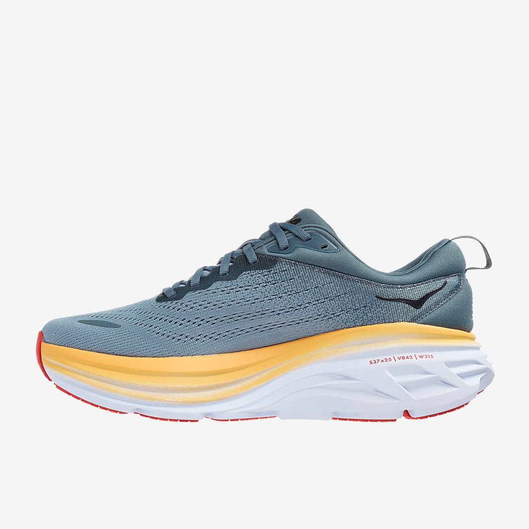Hoka Bondi 8 - Goblin Blue/Mountain Spring - Mens Shoes | Pro:Direct ...