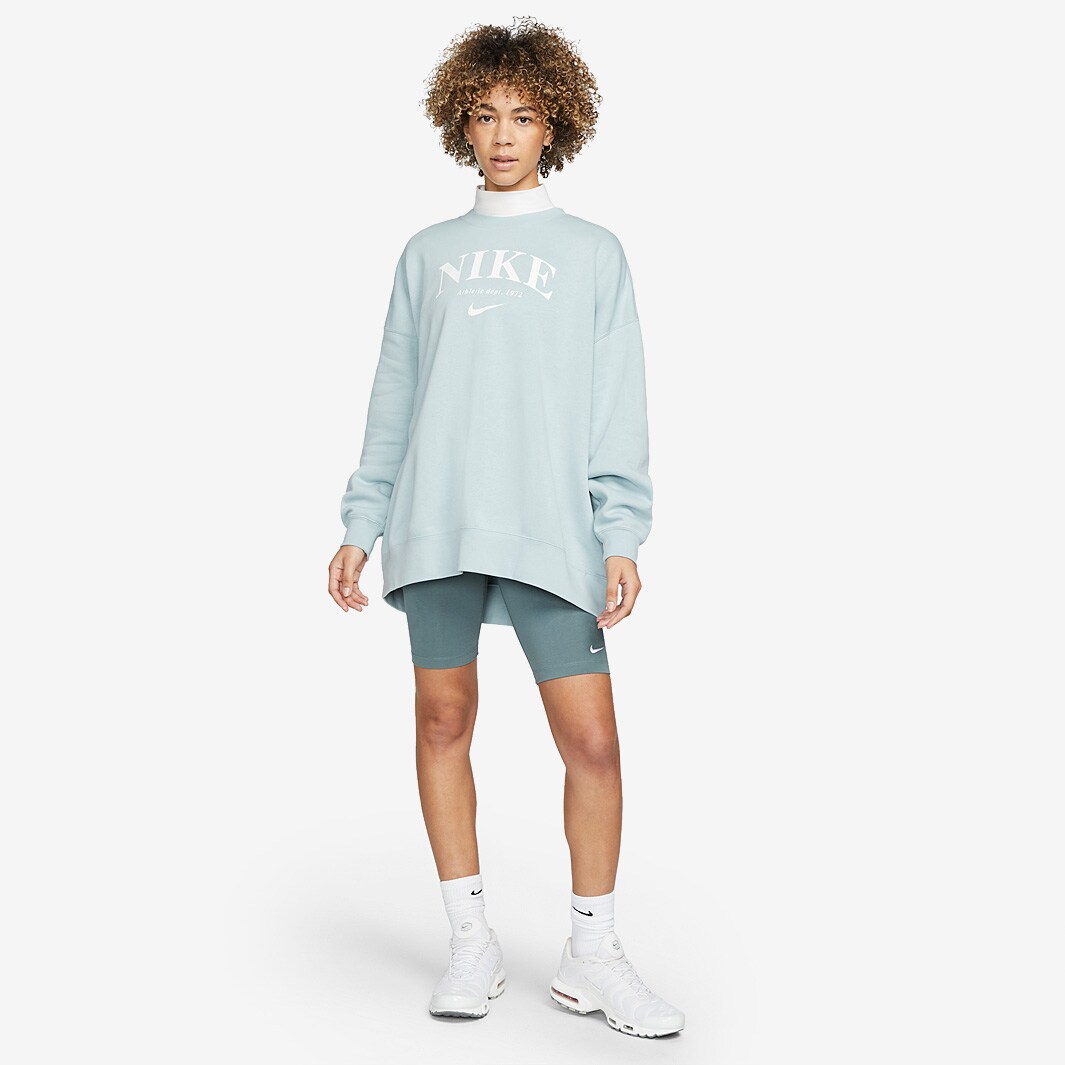 Felpa Nike Sportswear Donna Essential Fleece Oversized Crew Graphic ...