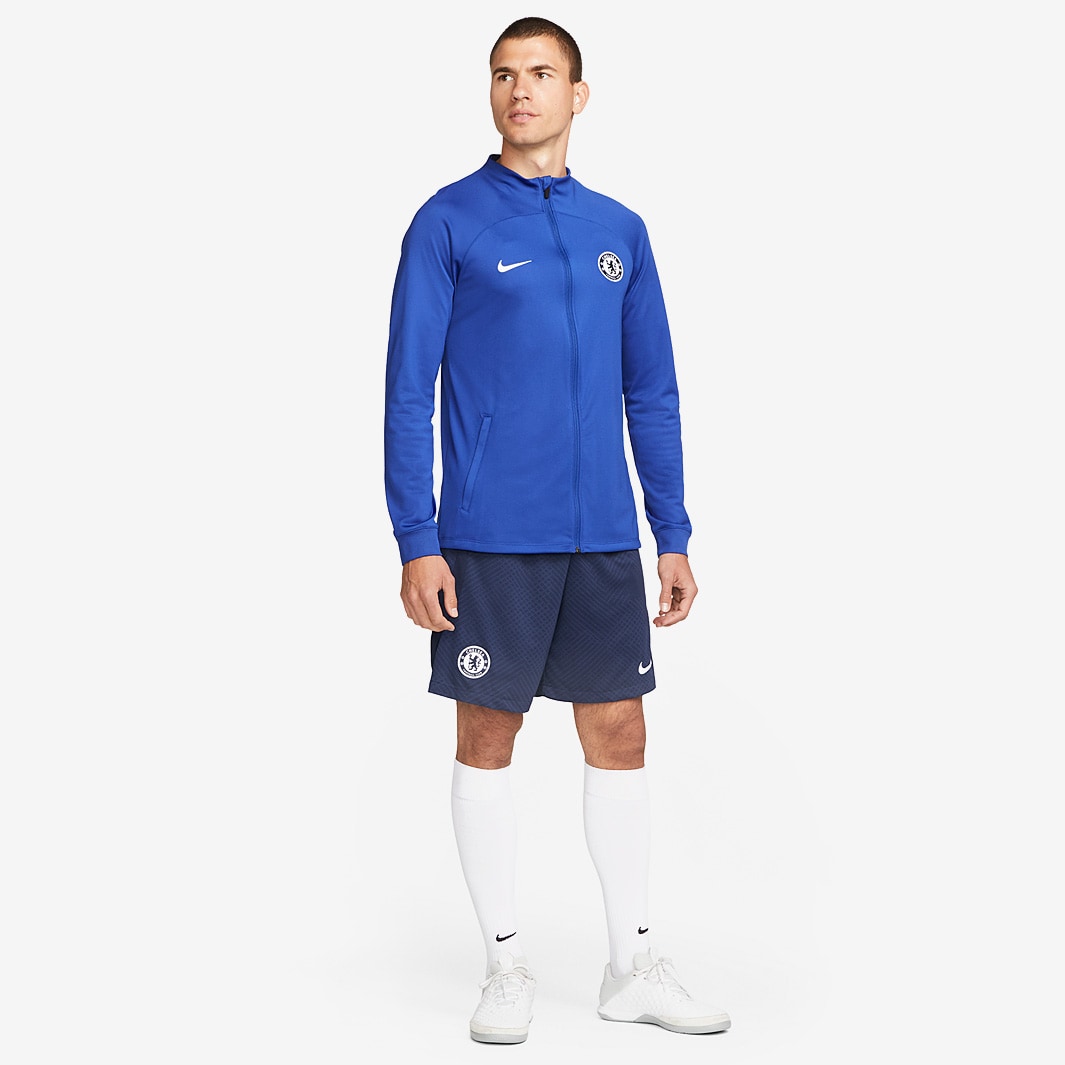 Nike Chelsea 22/23 Strike Track Jacket - Rush Blue/College Navy/White ...