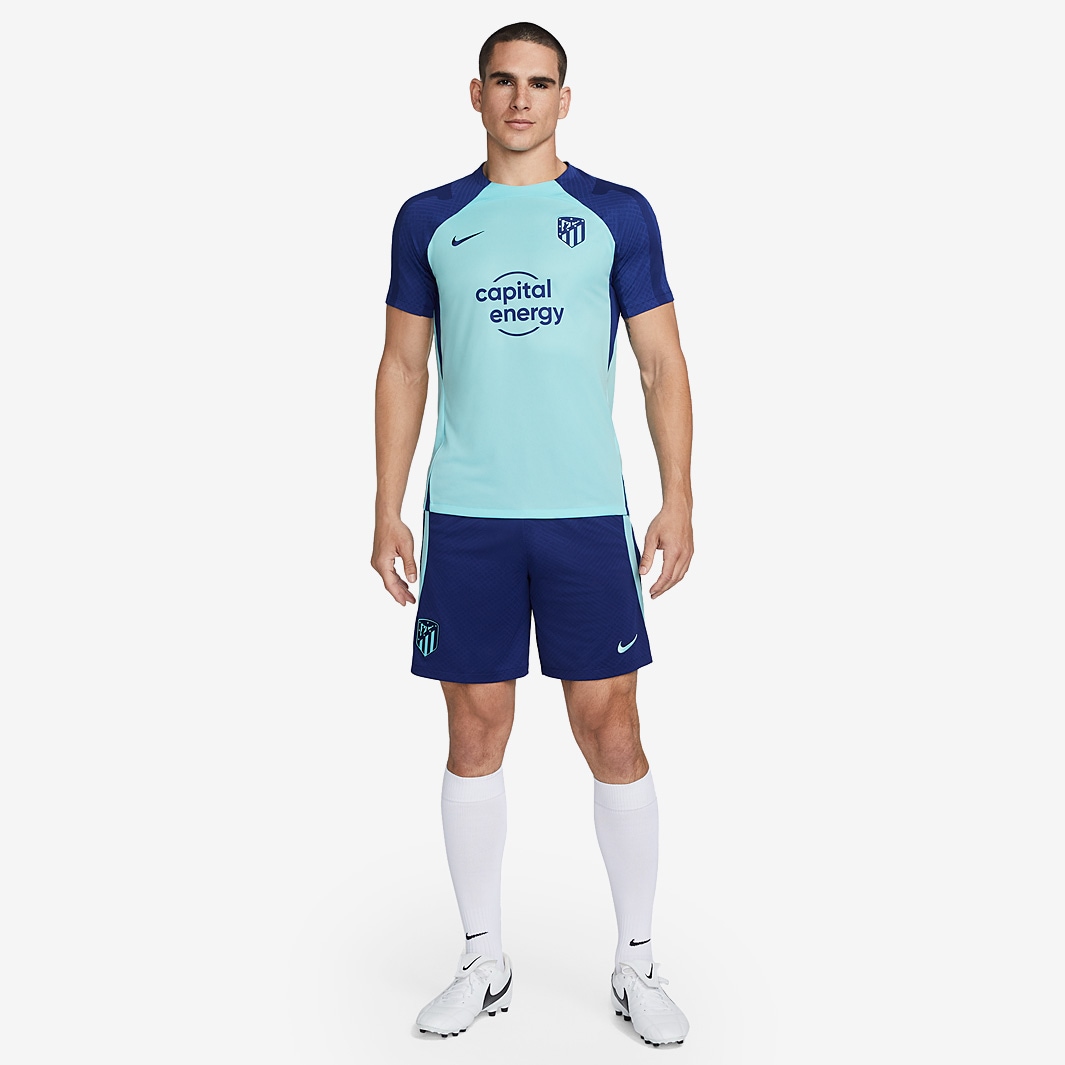 Nike Atletico Madrid 22/23 Strike SS Top - Copa/Deep Royal Blue/Deep ...