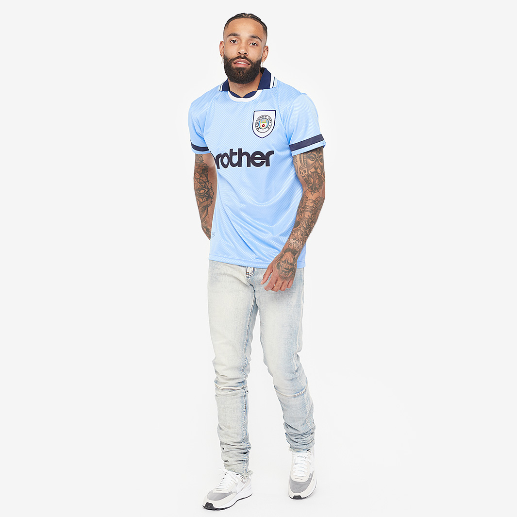 Manchester City 1994 Home Shirt - Light Blue - Mens Replica | Pro ...