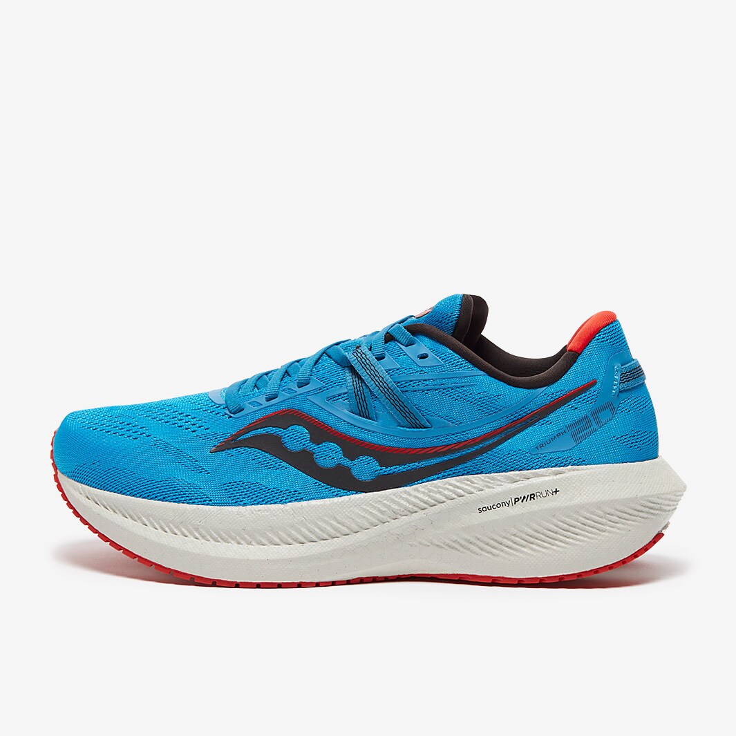 Saucony Triumph 20 - Ocean/Redrock - Mens Shoes